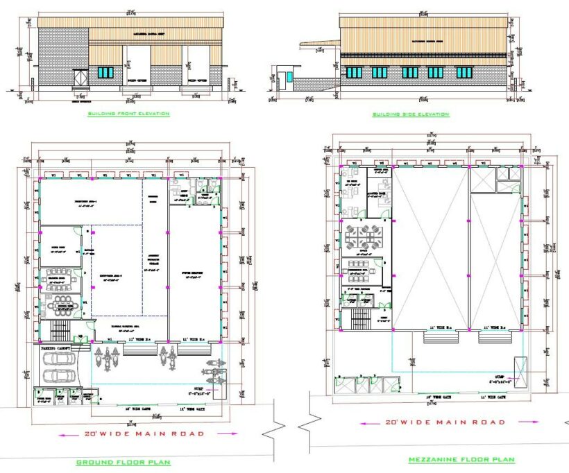 STEEL STRUCTURE DESIGN & DRAWINGS - Trinity Infrastructures